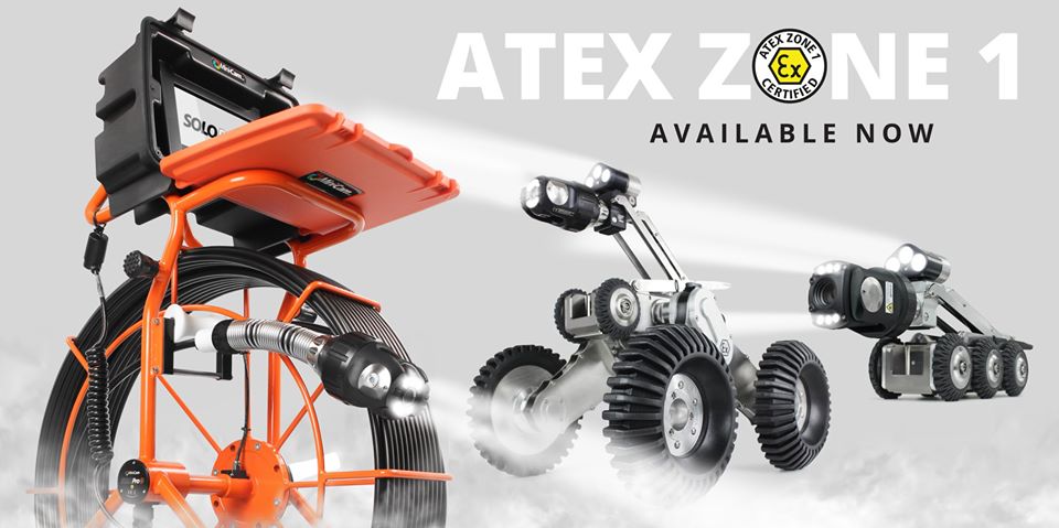 Caméra d'inspection vidéo ATEX Zone 1 - pour les milieux à risques