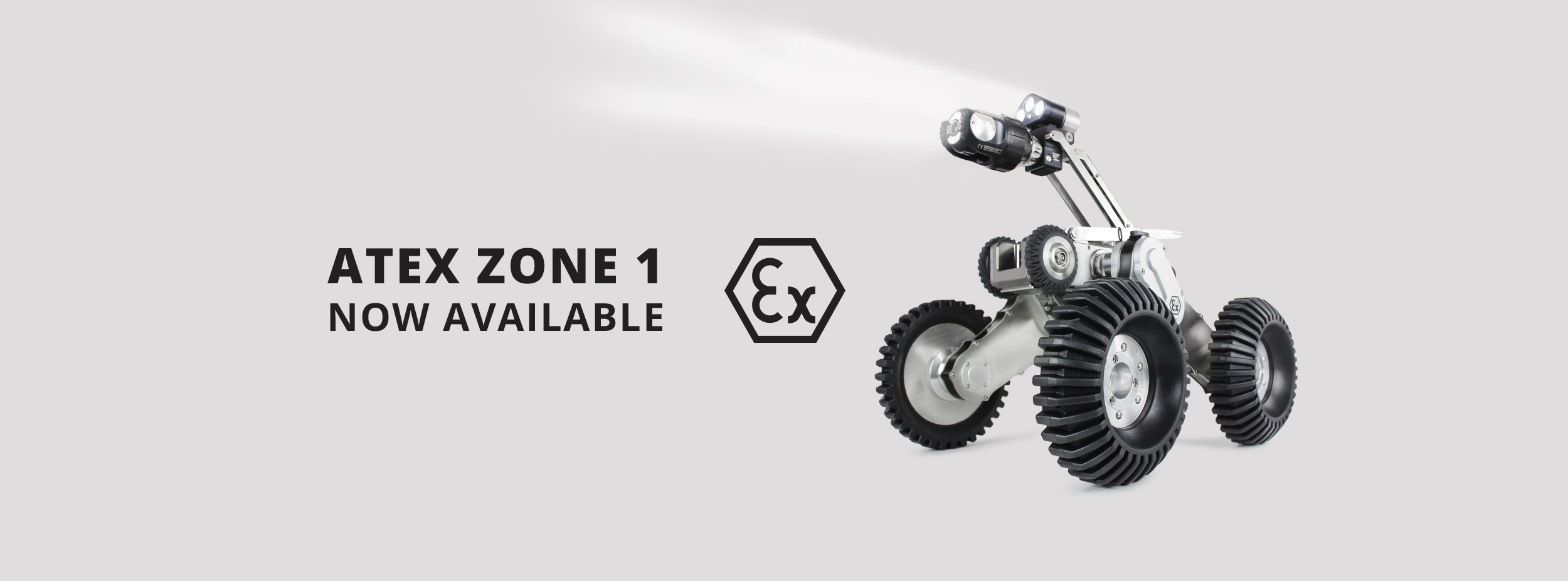 Caméra d'inspection vidéo ATEX Zone 1 - pour les milieux à risques